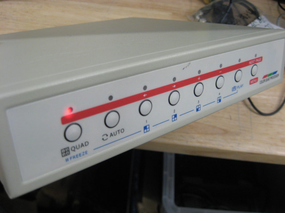 Speco RQS5C 4-Channel Color Quad Video Splitter - Free US Shipping ...