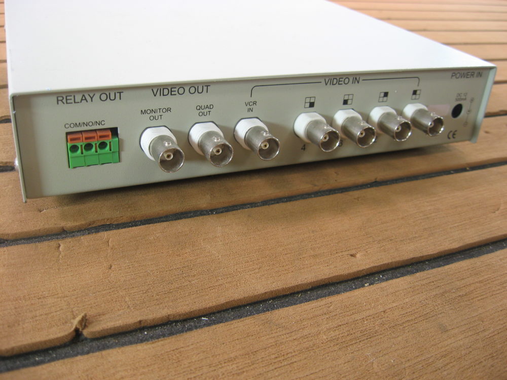 Speco RQS5C 4-Channel Color Quad Video Splitter - Free US Shipping ...
