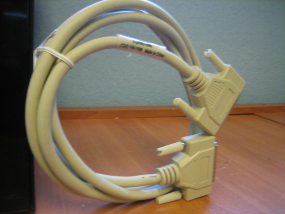 NEW Black Box EQN201-0006 Enhanced Parallel Port Cable DB25M/DB25F 6FT ...