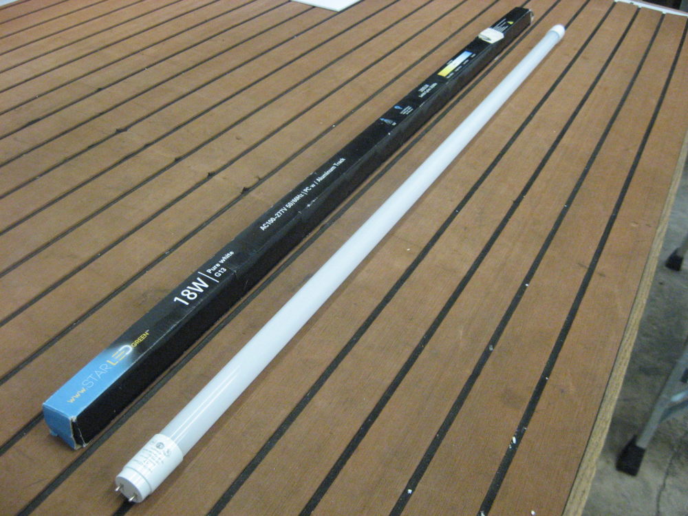 Lot of 6 Star LED T8 Pure 18W White Tube Light (4 FT) - Free US ...