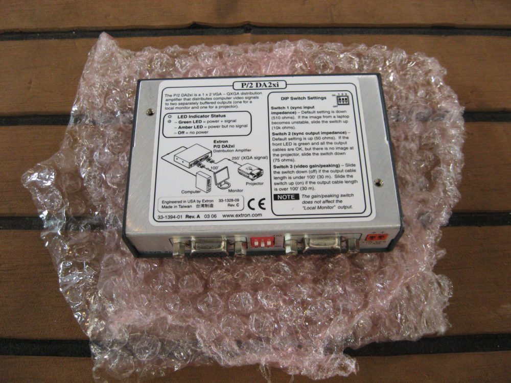 Extron 60-506-03 P/2 DA2xi VGA Distribution Amplifier - Free US ...