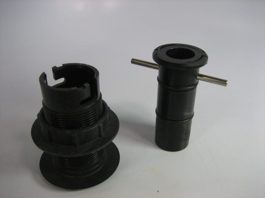 Garmin Nexus GST 43 Thru-Hull Transducer Twist & Lock Plastic Housing ...