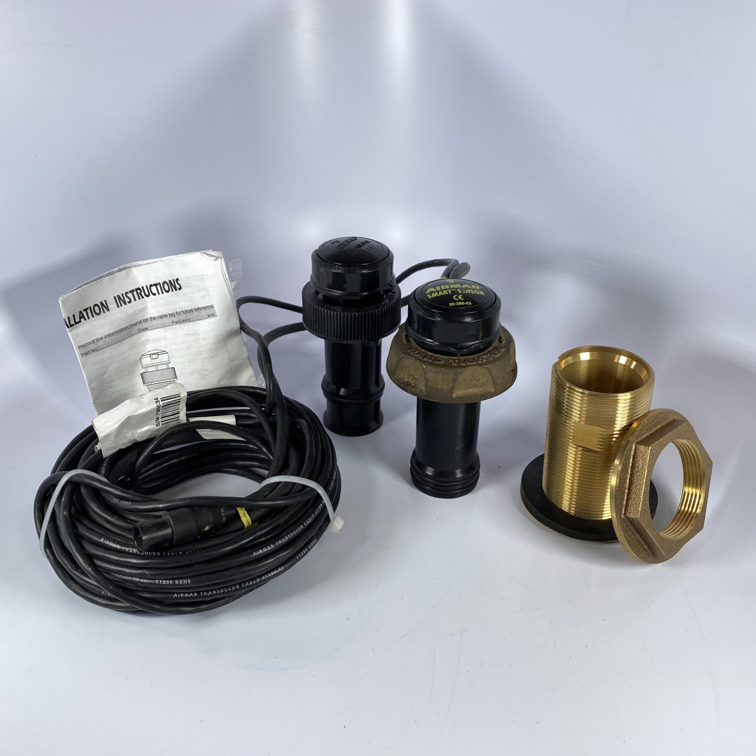 Airmar DT800 Smart NMEA 0183 B17 Thruhull Transducer - Depth Temp ...