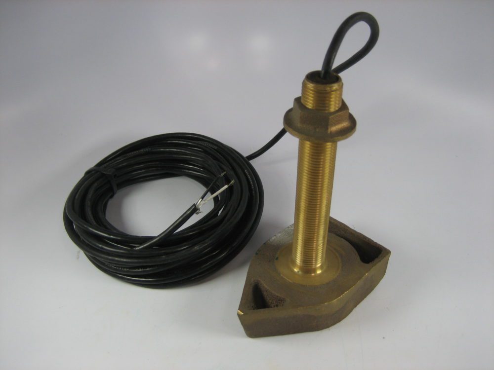 Radarsonics 201 200 kHz 300w 18° Thru-Hull Bronze Transducer *NEW ...