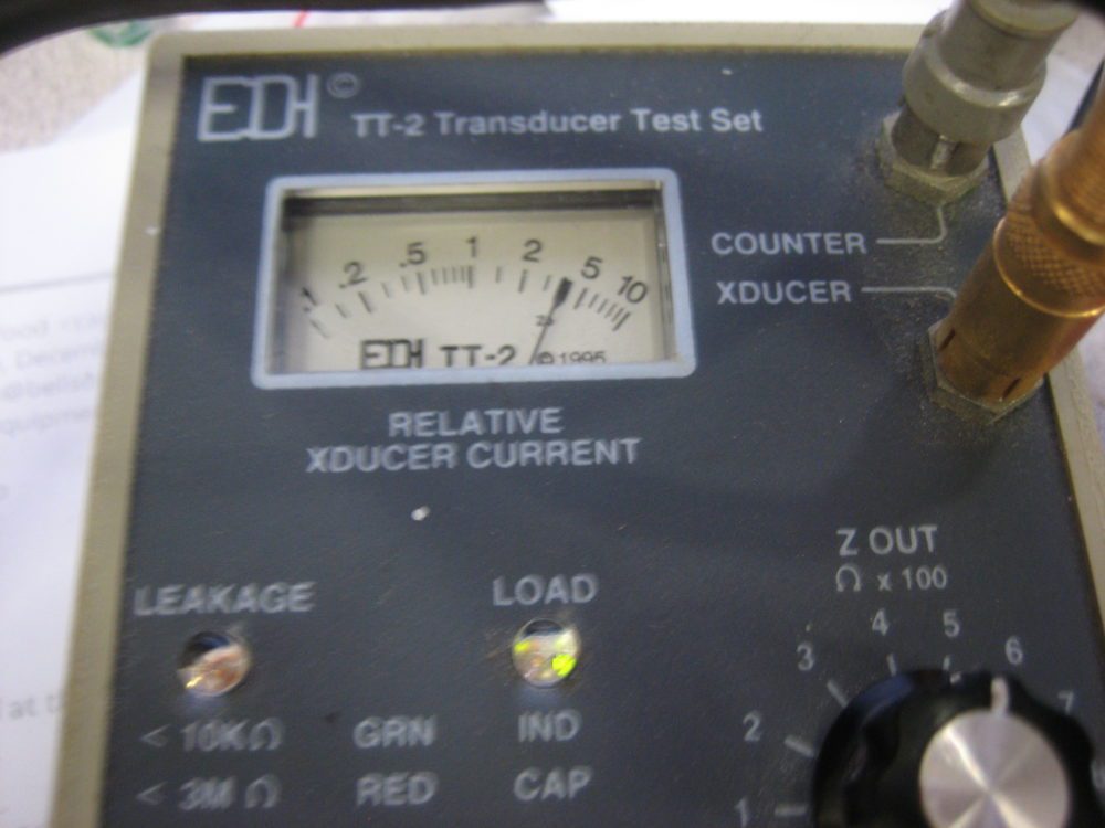 Radarsonics 201 120 kHz 300w 38° Thru-Hull Bronze Transducer NEW Sitex ...