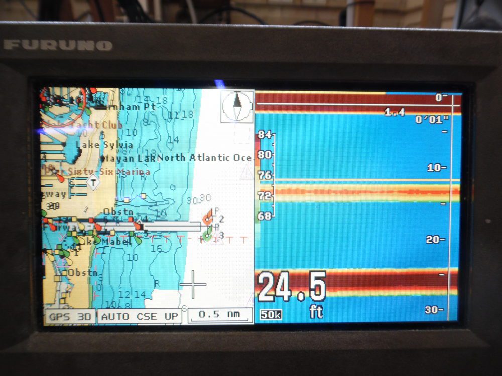 Furuno GP-7000F/NT Cmap NT MAX Sounder/GPS Chartplotter/Fishfinder ...