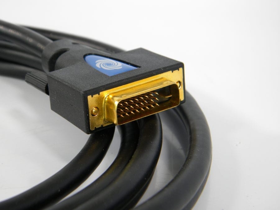 LOT OF 2 - Crestron CBL-HD-DVI-12 12ft Certified DVI/HDMI Interface HD ...