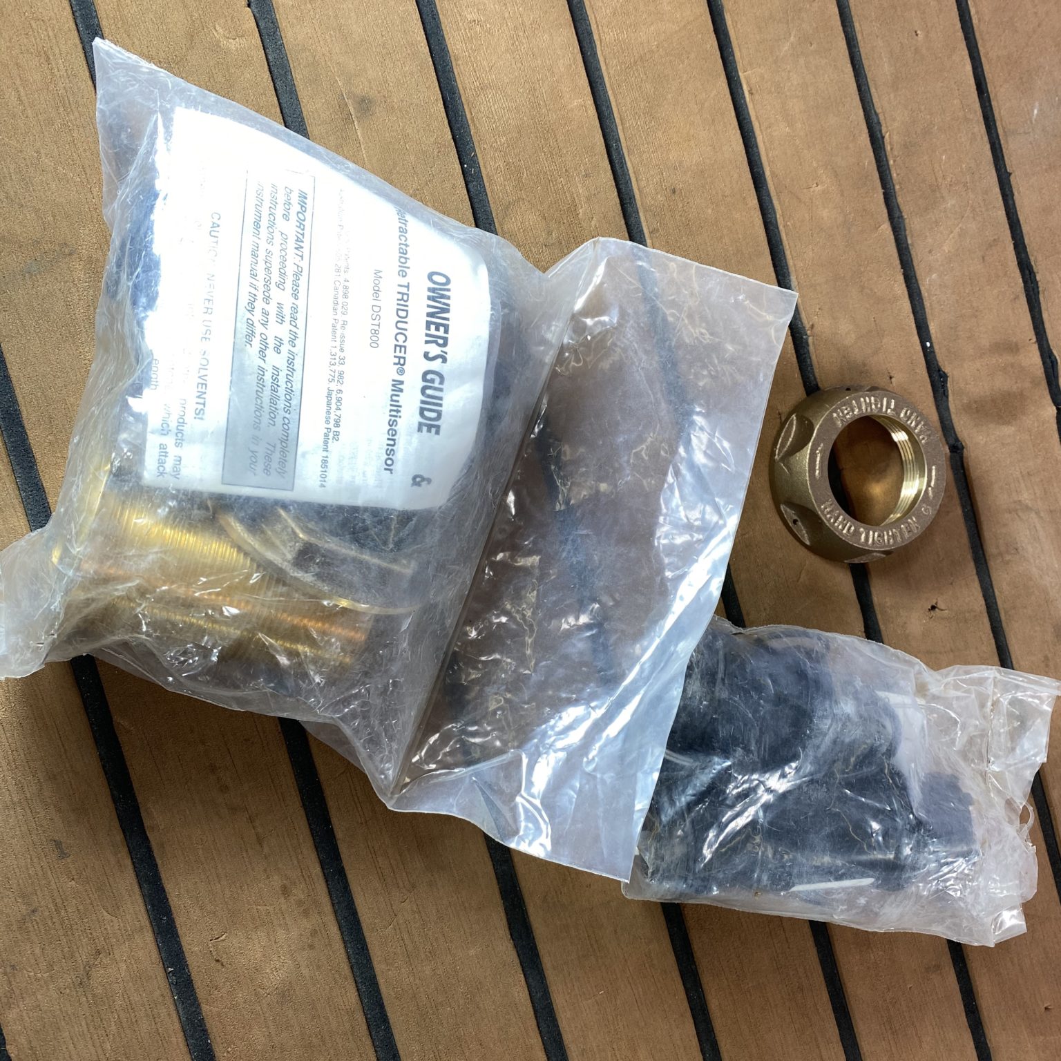 Airmar CS4500 Super Sonic Speed & Temp Sensor CS4500-850 New Old Stock ...