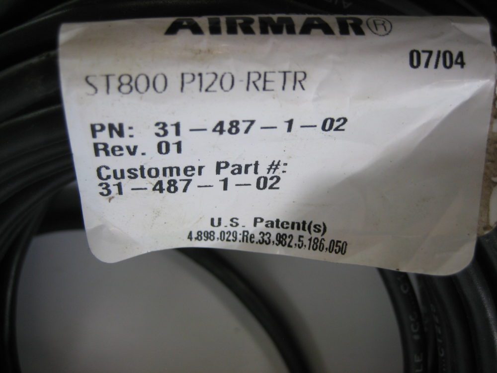 Airmar Raymarine NEW ST800 Bronze Transducer Speed Temp ST60 ST60+ ST40 ...