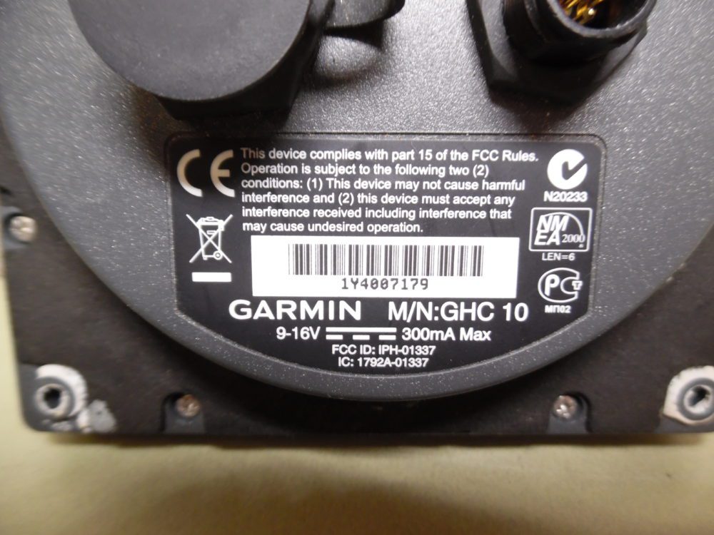Garmin GHC 10 Autopilot Head/Display Unit - Tested - OK Condition 010 ...