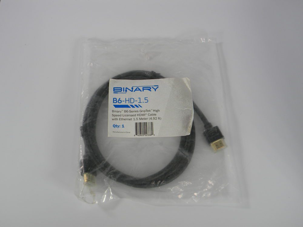 Binary LOT OF 3 High Speed HDMI Cables w/ Ethernet - NEW IN BAG - Max ...