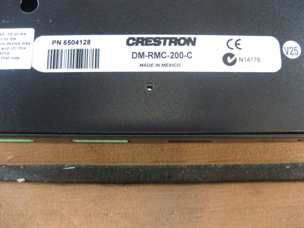 Crestron DM-RMC-200-C DigitalMedia 8G+® Receiver & Room Controller 200 ...