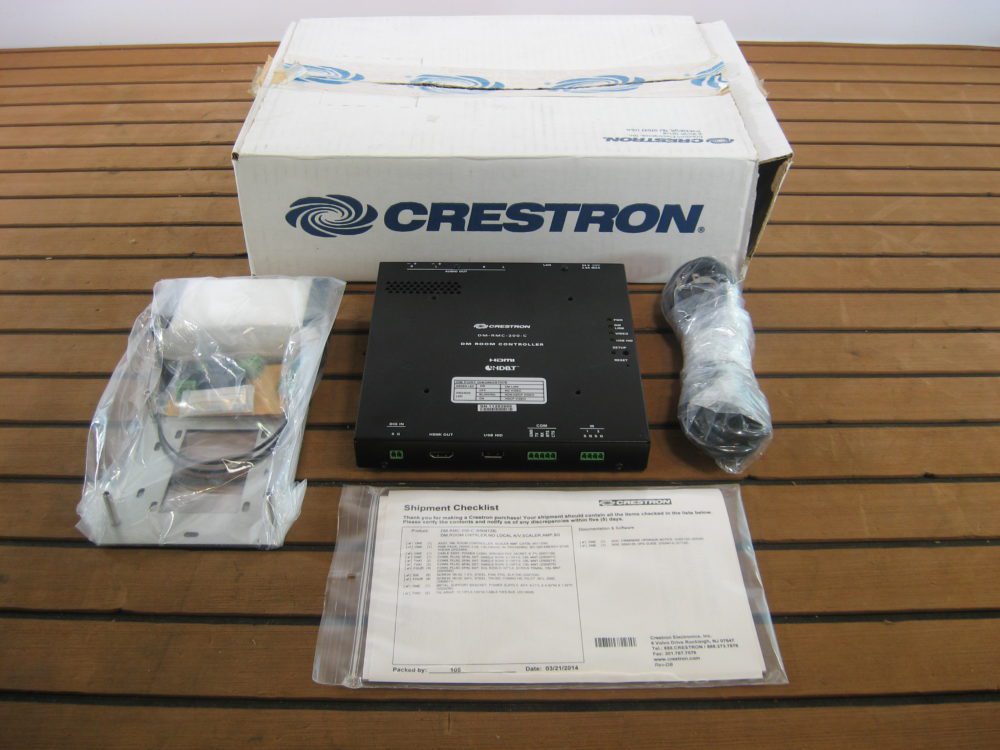 Crestron DM-RMC-200-C DigitalMedia 8G+® Receiver & Room Controller 200 ...
