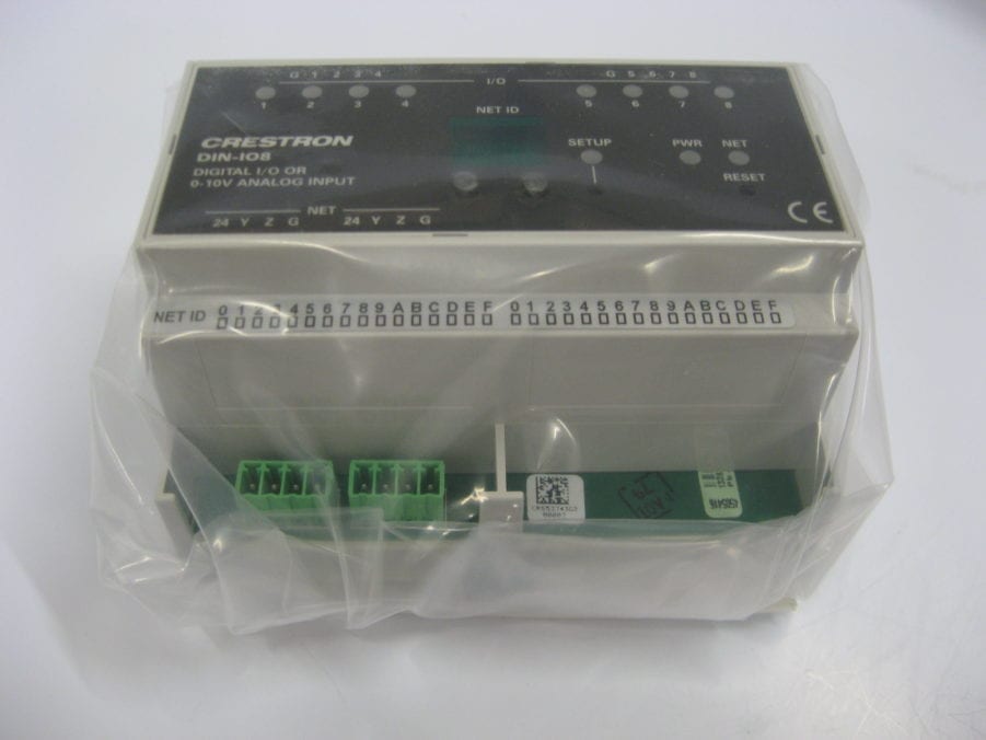 Crestron DIN-IO8 DIN Rail Versiport Module - Free US Shipping - Max ...