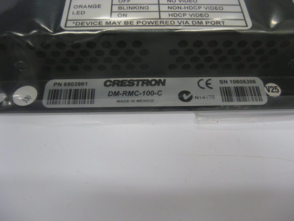 Crestron DM-RMC-100-C DM Room Controller (6503961) - Free US Shipping ...