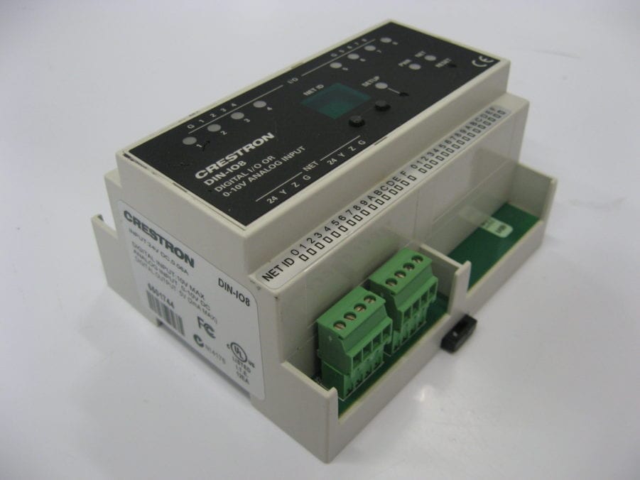 Crestron DIN-IO8 DIN Rail Versiport Module - Free US Shipping - Max ...