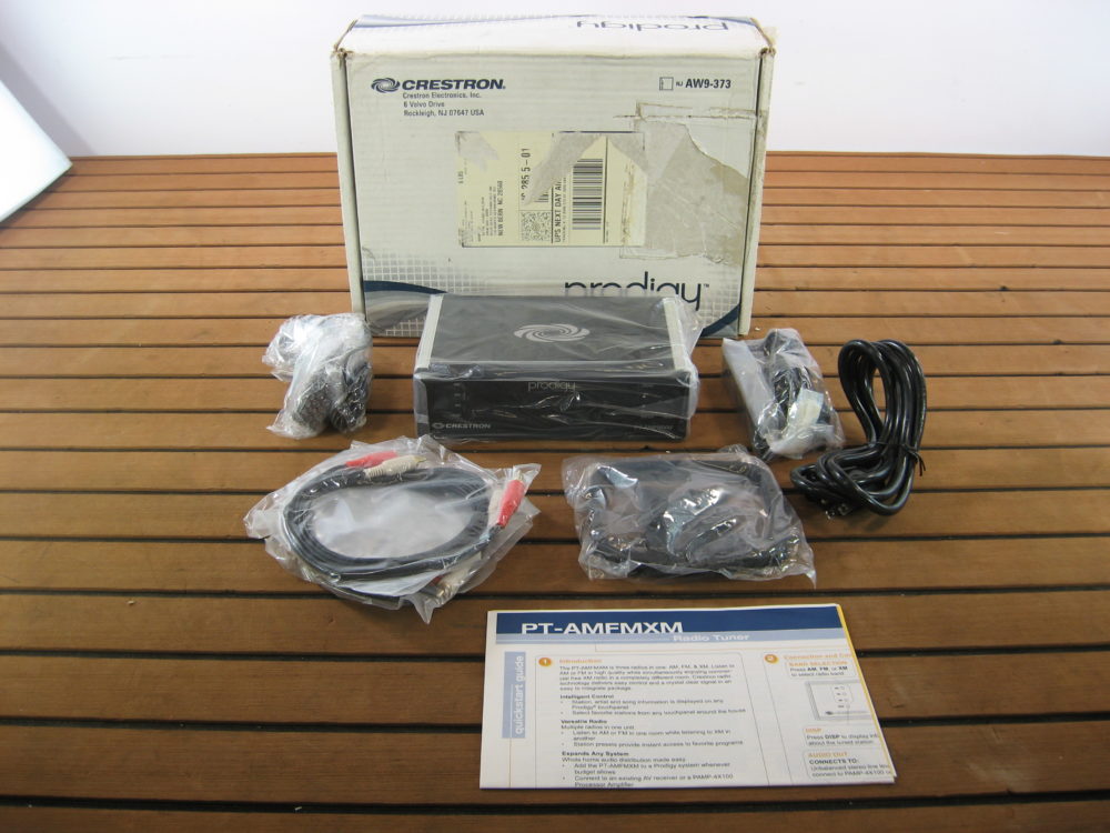 Crestron PT-AMFMXM Prodigy Radio Tuner Compatible w/ Prodigy Control ...
