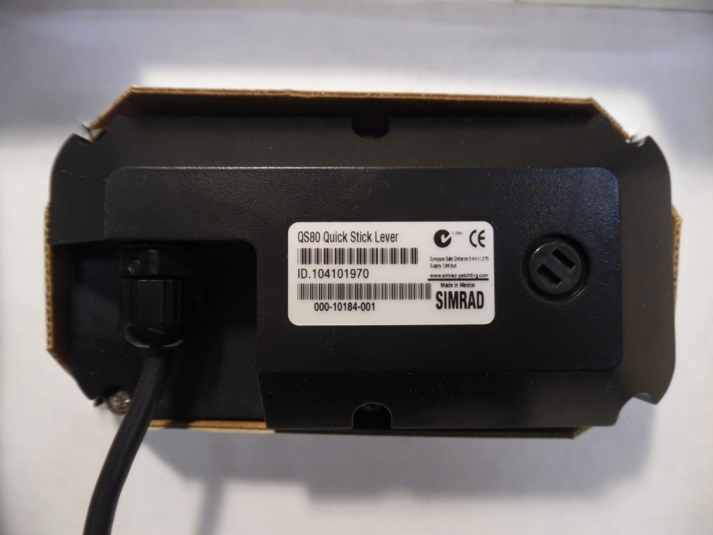 Simrad QS80 Quick Stick Lever Device - 000-10184-001 - New in Box - Max Marine Electronics