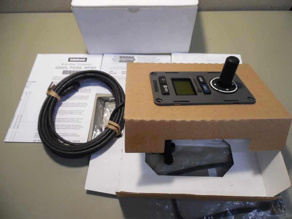 Simrad QS80 Quick Stick Lever Device - 000-10184-001 - New in Box - Max Marine Electronics