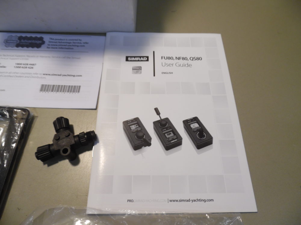 Simrad QS80 Quick Stick Lever Device - 000-10184-001 - New in Box - Max ...