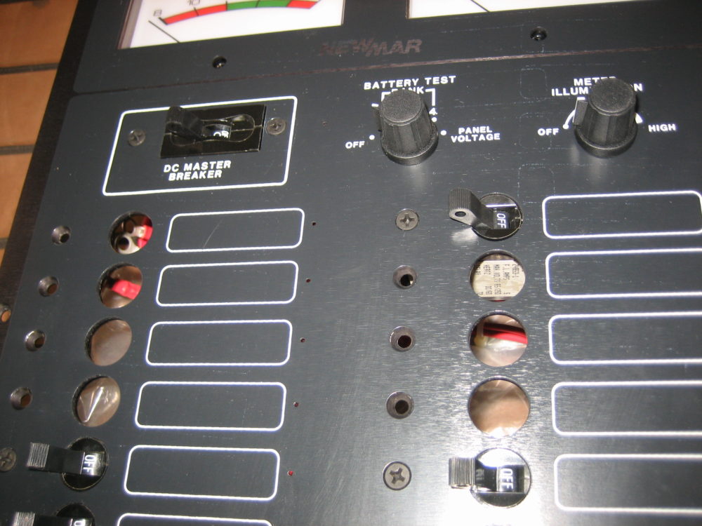 Newmar ES-1 Elite Master Marine Boat Electrical 12v DC Breaker Panel w ...
