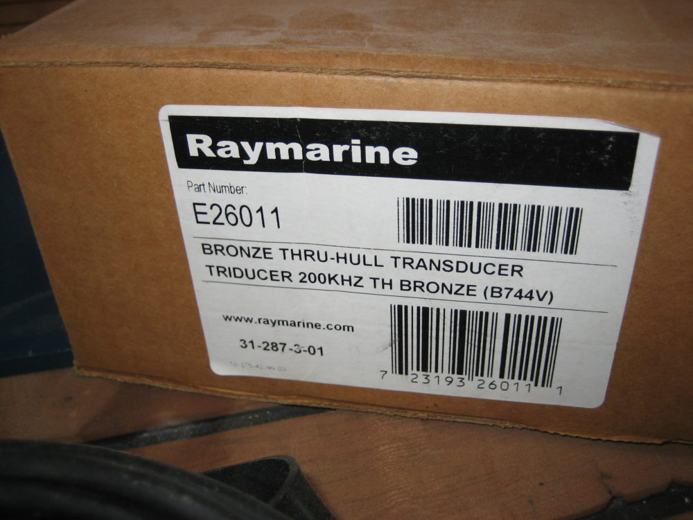 Raymarine Airmar E26011 B744V-FISO Transducer Triducer 600w f/ST60 ...