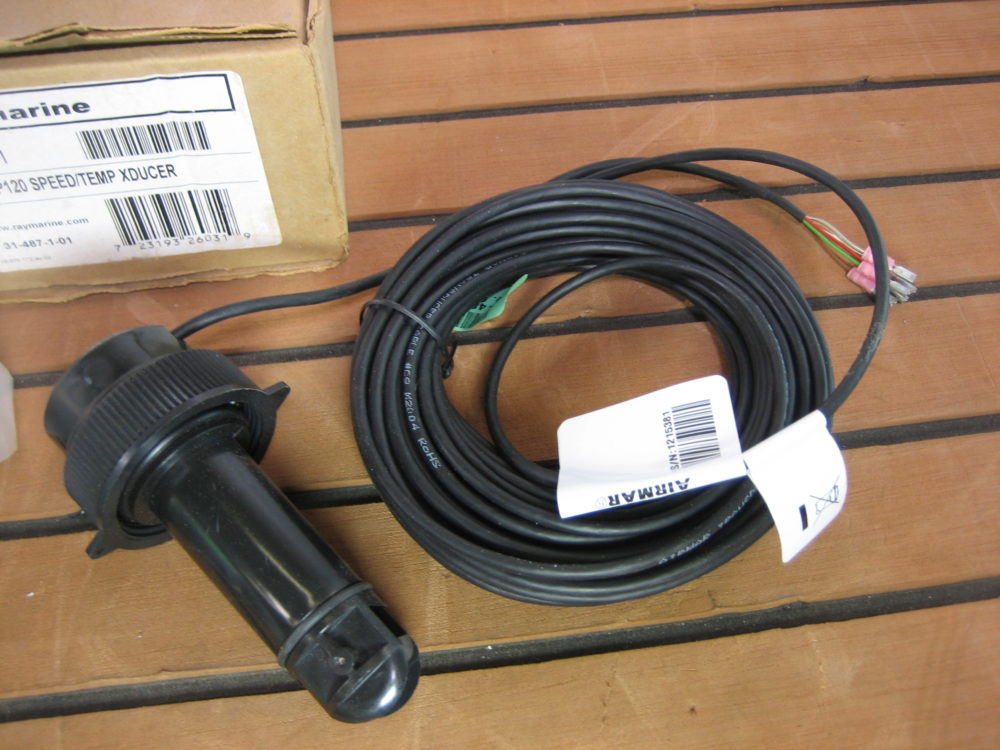 Airmar Raymarine NEW E26031 ST800 Plastic Speed Temp Transducer ST60 ...