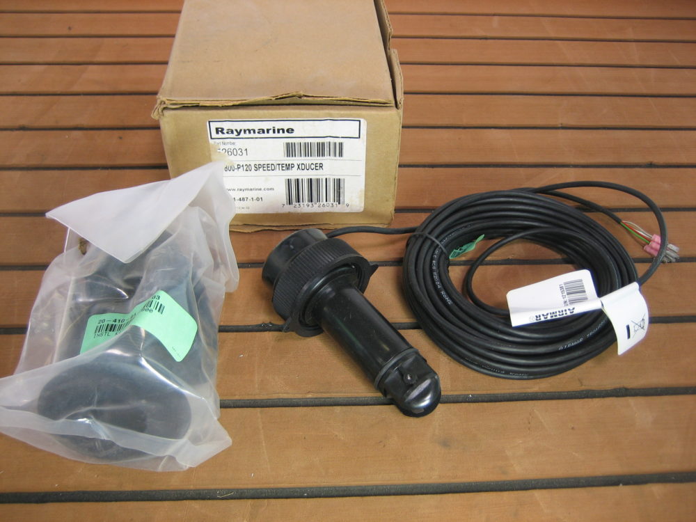 Airmar Raymarine NEW E26031 ST800 Plastic Speed Temp Transducer ST60 ...