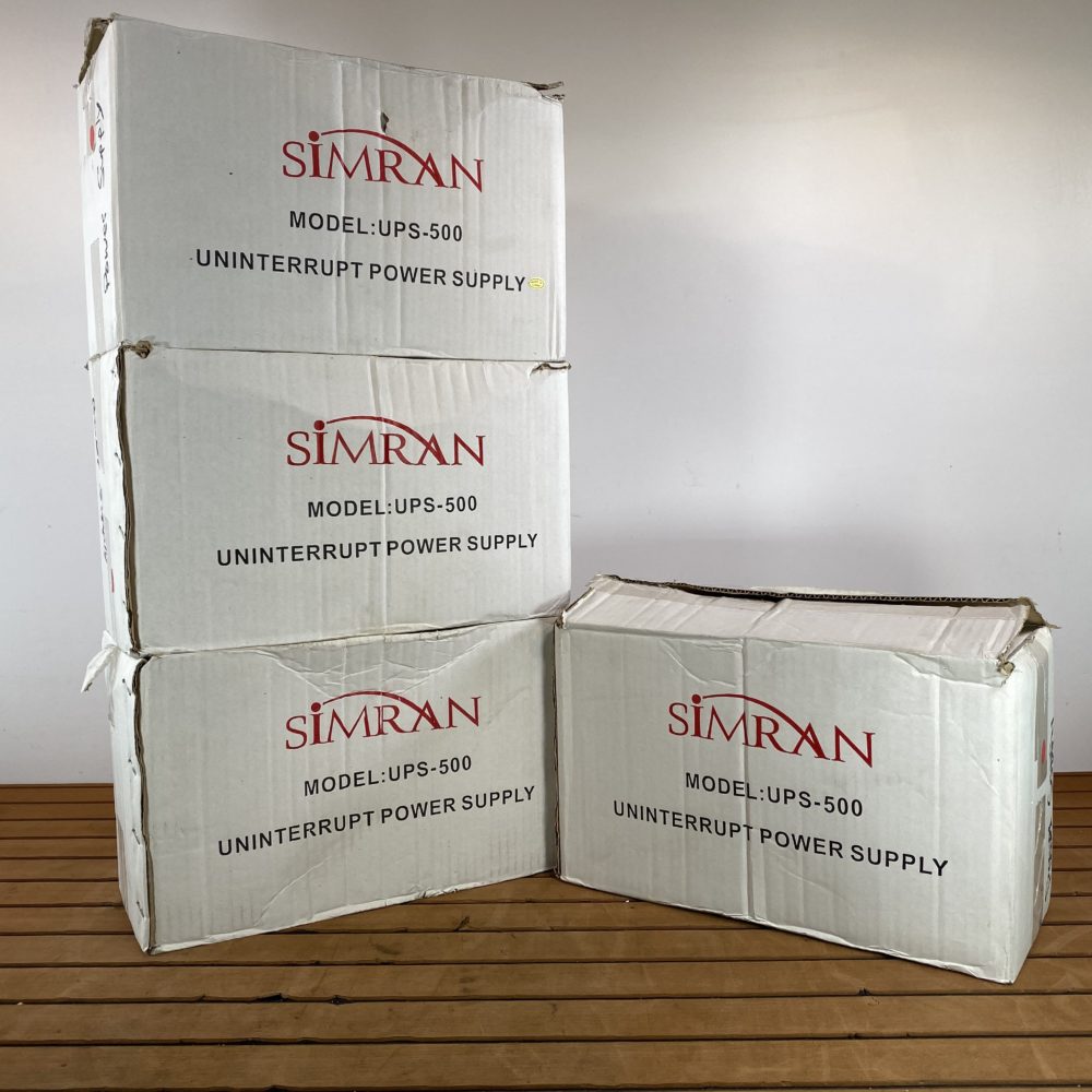 Simran UPS-500 Uninterruptible Power Supply European Plug 220V No ...