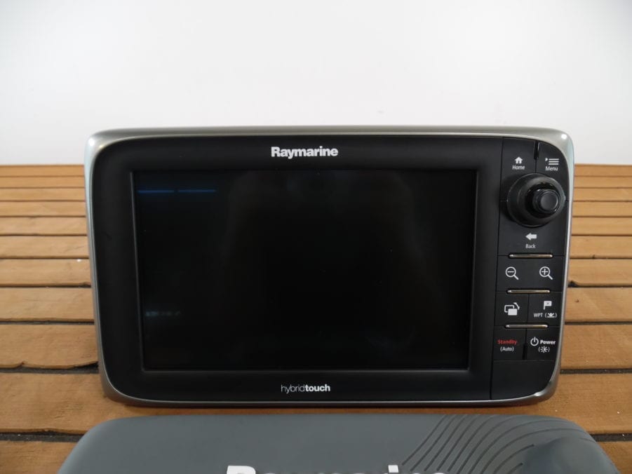 Raymarine e95 eSeries HybridTouch MFD W/ Suncover & Power Cable - Good ...