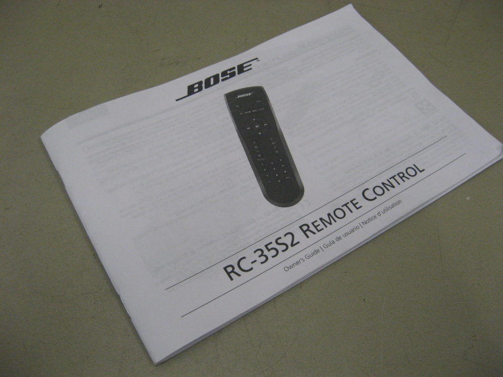 Bose Lifestyle RC35S2-27 Remote Control for Bose Link-Enabled Products ...