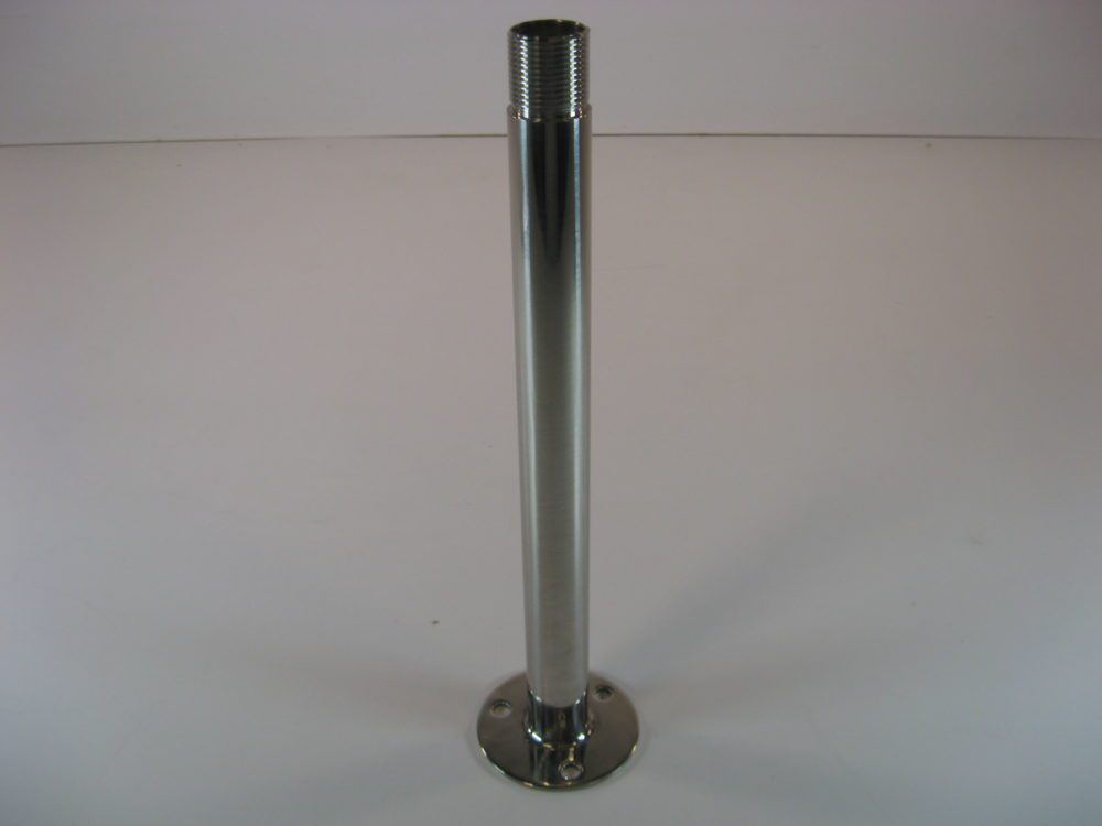 D. Lilly & Company Model 107 12" Stainless Steel Fixed Antenna Mount ...