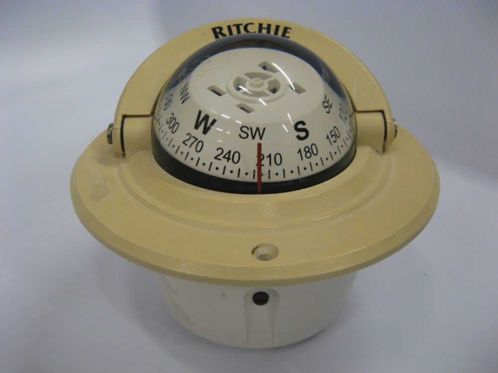 Ritchie F-50W-WT-24 Flush Mount Explorer Compass - Free US Shipping ...