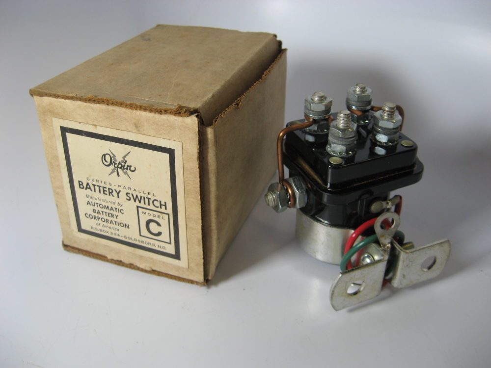 Orpin Model C Series Parallel Battery Switch - Free US Shipping - Max ...