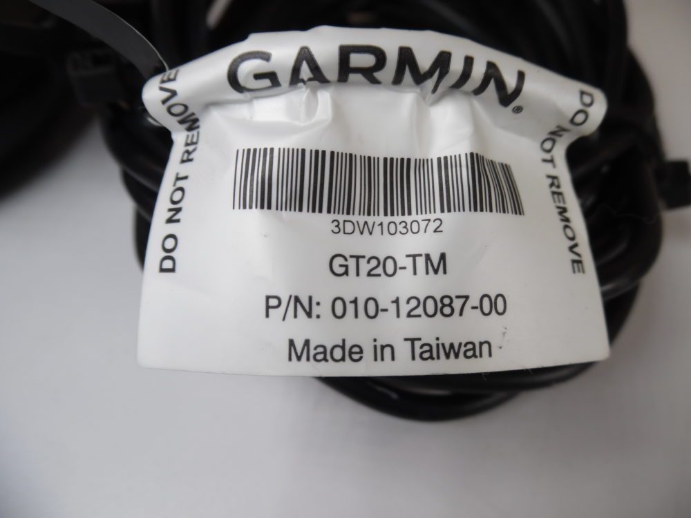 Garmin GT20-TM Transom Mount Transducer w/ Bracket - Tested Good ...