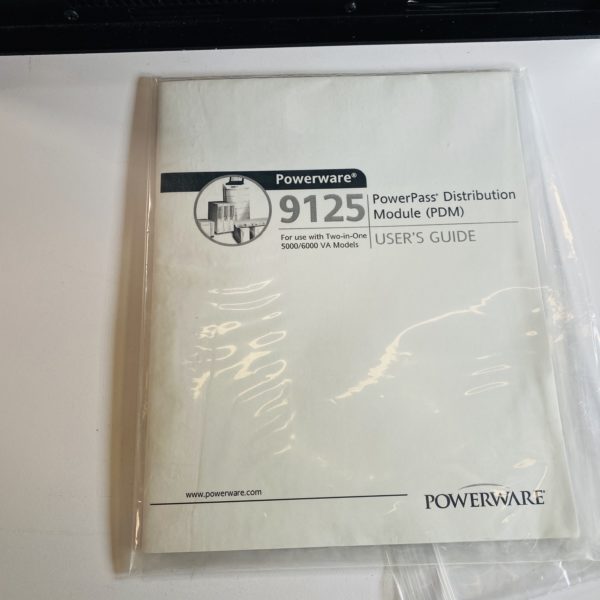 Adjustable Voltage UPS PowerWare PW9125 PPDM 6K 208V/240V TRANSFORMERS ...