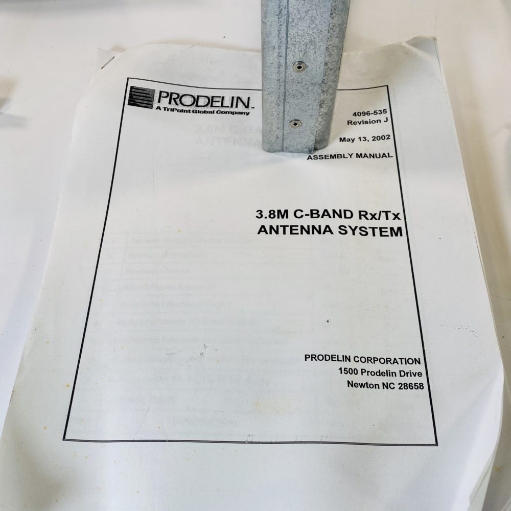General Dynamics Prodelin SATCOM Technologies 0800-3516 3.8M C Linear ...