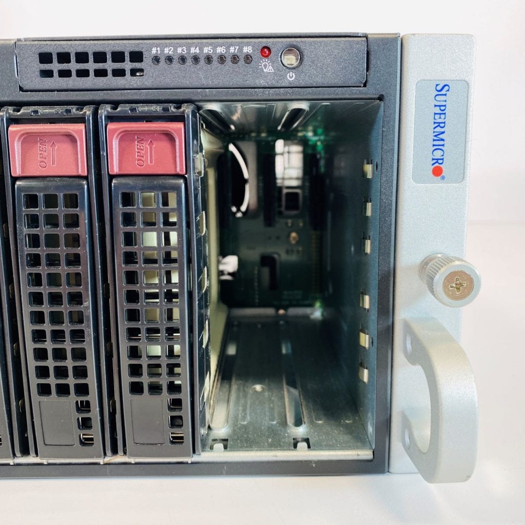 SuperMicro Micro Cloud CSE-938 64GB SATA 3U 8 Node 16 Blade Rack-Mount ...