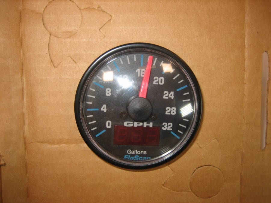 Floscan Fuel Flow Instrument Gauge - 4002-007-0 0-32 GPH - 4000 SERIES ...