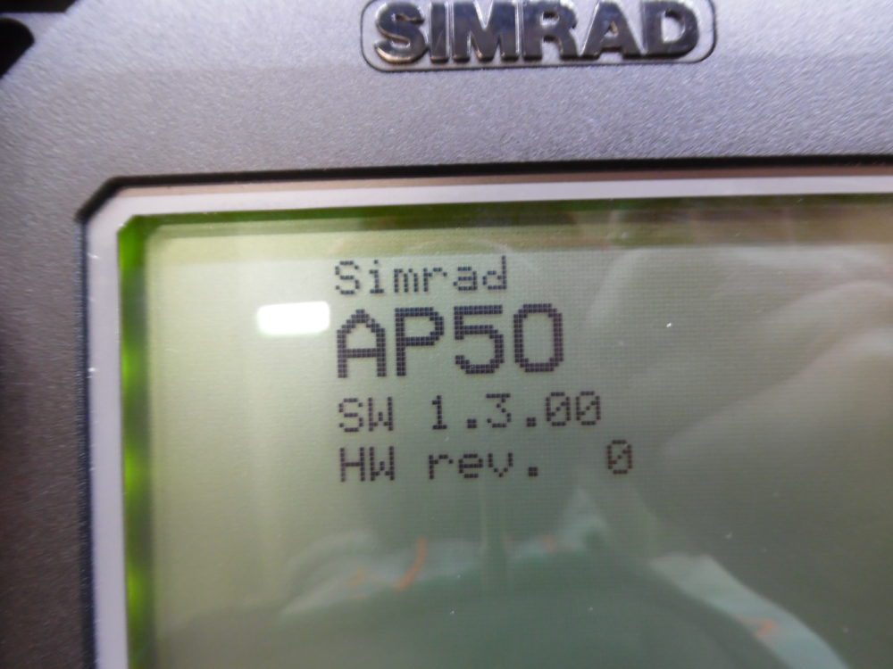 Simrad AP50 Control Head for J50 Autopilot System - TESTED - 90 DAY ...