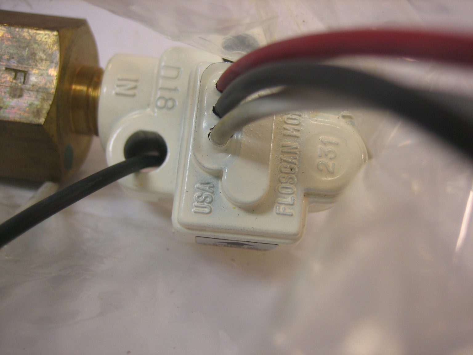 Floscan 231 Replacement Fuel Flow Sensor with 1/4" NPT Inlet/Outlet ...