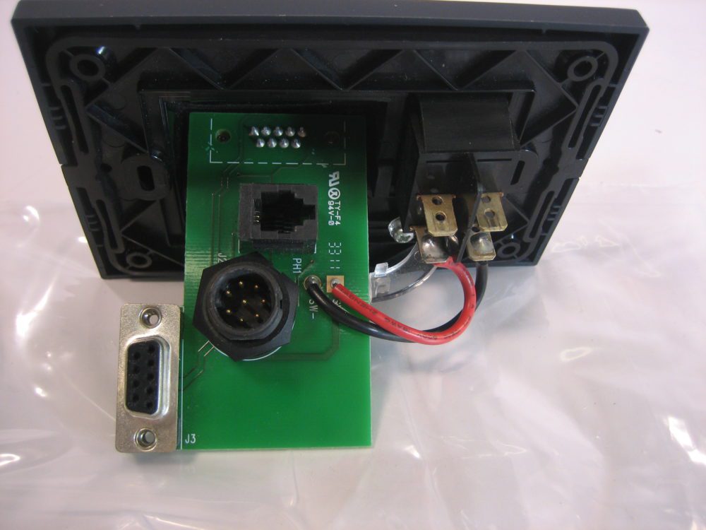 KVH Tracvision Switch Plate On/Off w/DB9 Service Port & 8 Pin Antenna ...