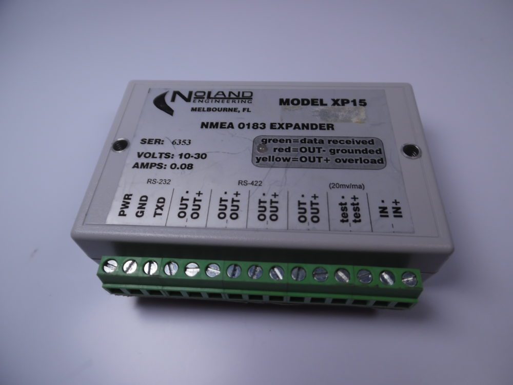 Noland - Model XP15 - NMEA 0183 Multiplex Expander - Tested Good! 10-30 ...