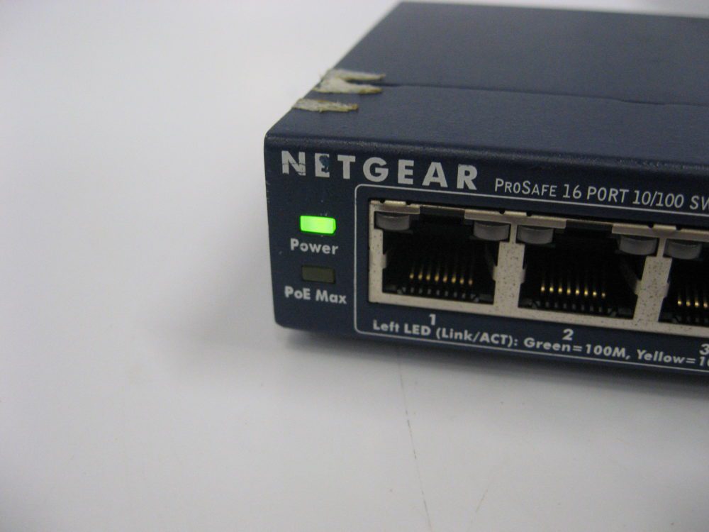 Netgear FS116P ProSafe 16-Port 10/100 Switch w/ PoE - Free US Shipping ...