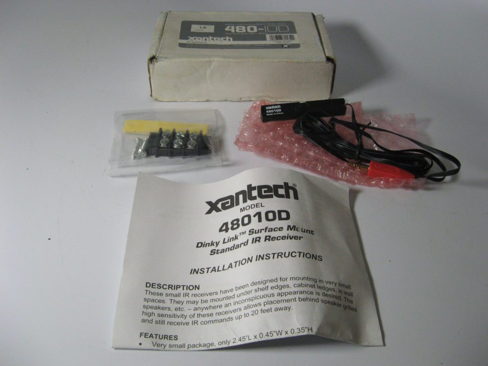 Xantech 480-10D Dinky-Link Surface Mount IR Receiver - Free US Shipping ...