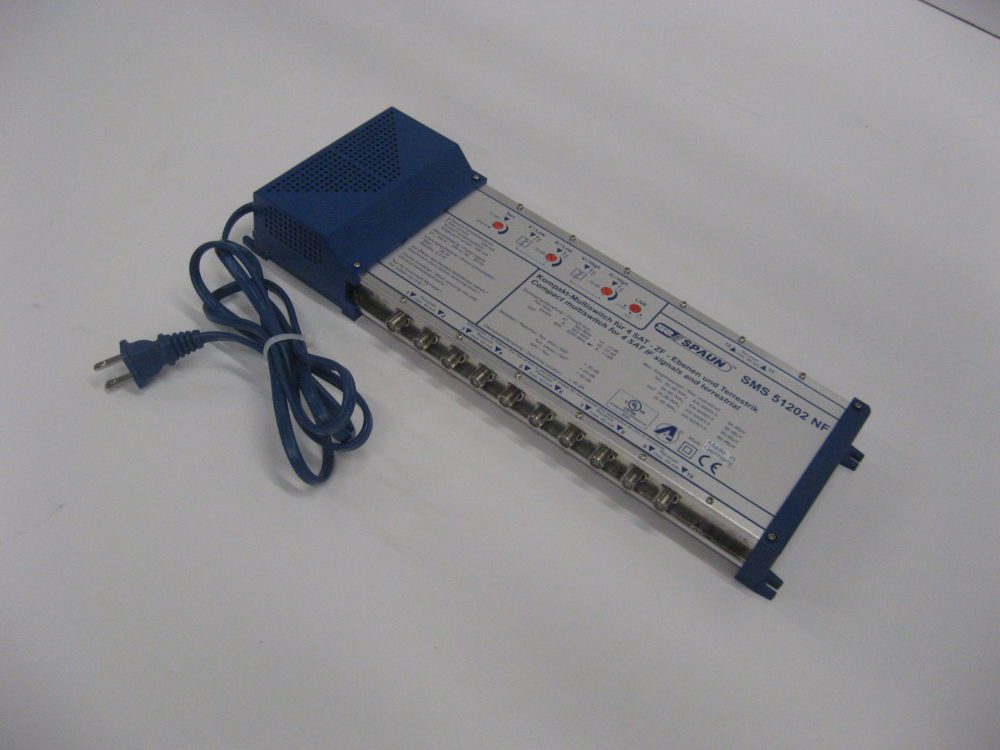 Spaun SMS51202NF Compact Multiswitch for 4 SAT IF Signals and ...