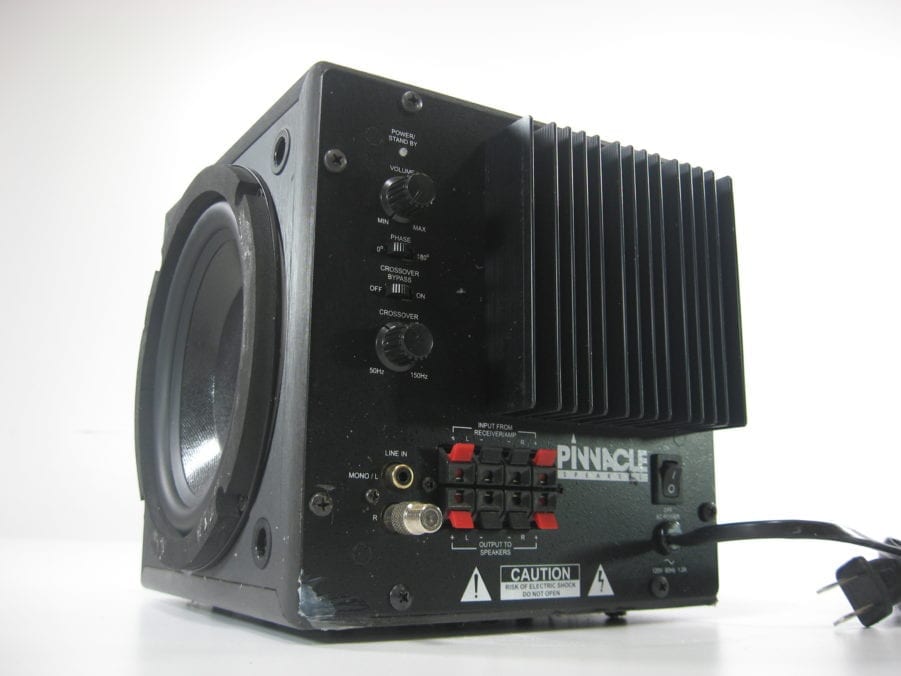 Pinnacle Subsonic Dual Side-Firing Subwoofer - Free US Shipping - Max ...