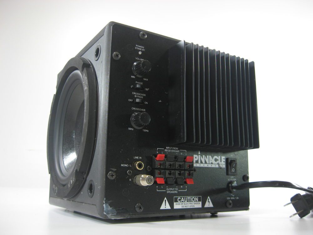 Pinnacle Subsonic Dual Side-Firing Subwoofer - Free US Shipping - Max ...