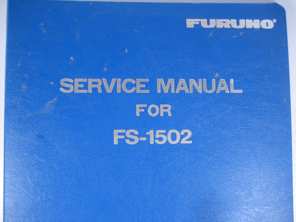 Furuno FS-1502 SSB Transceiver Hard Cover Service Manual - Free ...