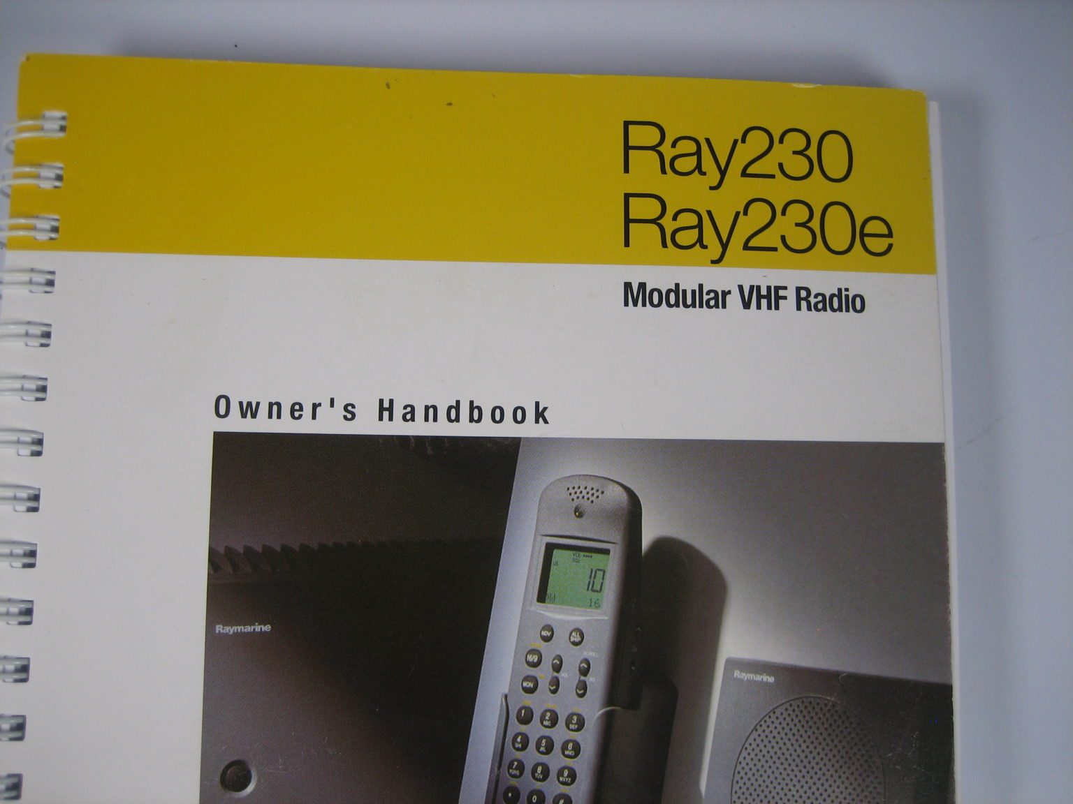 Raytheon Ray 230 Ray230E Modular VHF Radio Owner's Handbook - Free ...